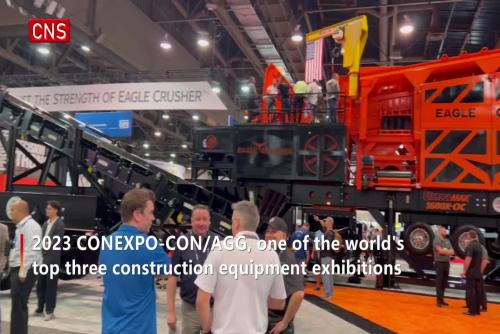 2023 CONEXPO-CON/AGG kicks off in Las Vegas